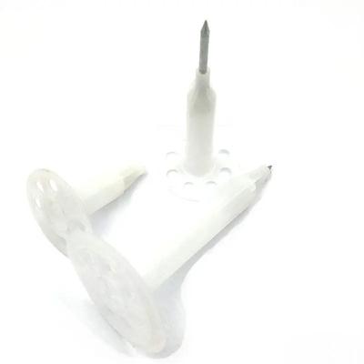 China ISO9001 Flat Head Wall Insulation Anchors For Buildings With Customizable Color for sale