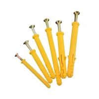 China Rust Resistant Nylon Plastic Expansion Nail Plugs For Heavy Duty Load for sale