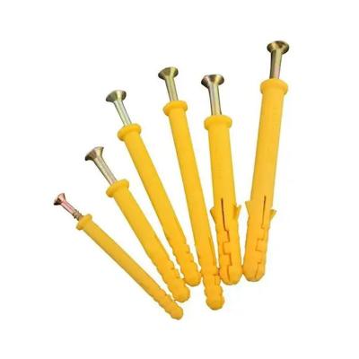 China Rust Resistant Nylon Plastic Expansion Nail Plugs For Heavy Duty Load for sale