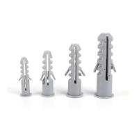 China Plastic Hollow Wall Anchors Nail Screw Anchors Customized 50 Lbs Load Capacity for sale