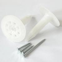 China Disc 50mm 60mm Inner Screw Nail Wall Insulation Anchors With Customization And High Capacity for sale