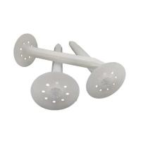 China 50lb Insulated Plastic Insulation Fastener With Anti Rotation Feature for sale