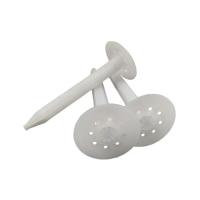 China Standard Flat Wall Rigid Insulation Anchors With Anti Rotation Design Nail Length 47mm  52mm 62mm for sale
