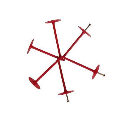 China Corrosion Resistant Plastic Insulation Nails For Foam Board Insulation Hammer In Nail for sale