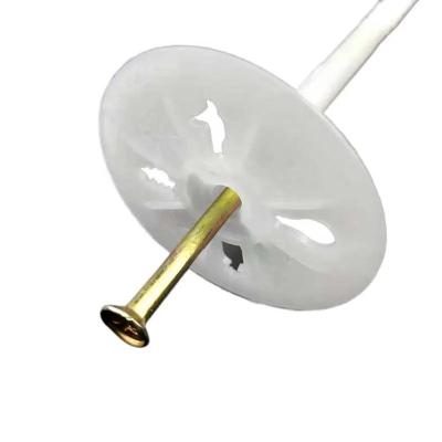 China Smooth White  Wall Insulation Anchors / Thermal Insulation Nail for sale