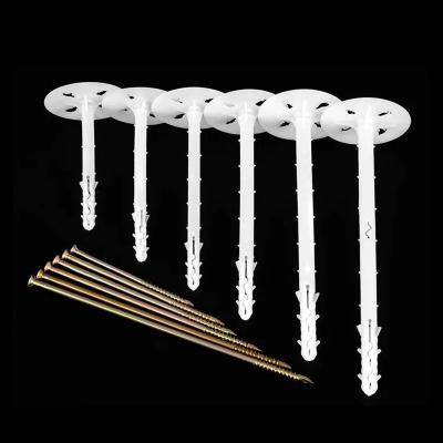 China Indoor / Outdoor Durable Insulation Nail Plastic Insulation Anchor Plug for sale