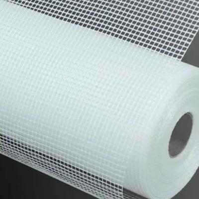 China Customizable Grid Fiberglass Mesh Cloth In White UV Resistant Breathable for sale