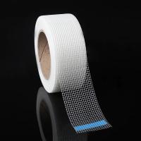 China Heavy Duty UV Resistant Fiberglass Mesh Tape / Alkali Resistant Mesh Tape for sale