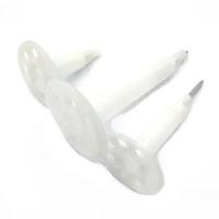 China Customization Insulation Foam Board Insulation Anchors For Polystyrene Punch Insertion Heat Resistance White for sale