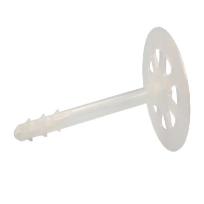 China White Heat Resistant Plastic Wall Anchors for Indoor/Outdoor Punch Insertion for sale