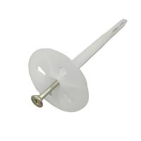 China Corrosion Resistant Plastic Insulation Anchor 55mm 60mm Disc for Indoor / Outdoor Use for sale