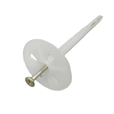 China Corrosion Resistant Plastic Insulation Anchor 55mm 60mm Disc for Indoor / Outdoor Use for sale