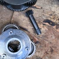 China PC300-5 PC300-6 Excavator Spare Parts  Travel Gearbox  Final Drive Gearbox for Komatsu for sale