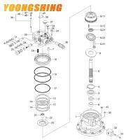 China R140 Swing Motor Assy Swing Reducer Final Drive Device with Out Gear Box 31Q4-11130 R140 for sale