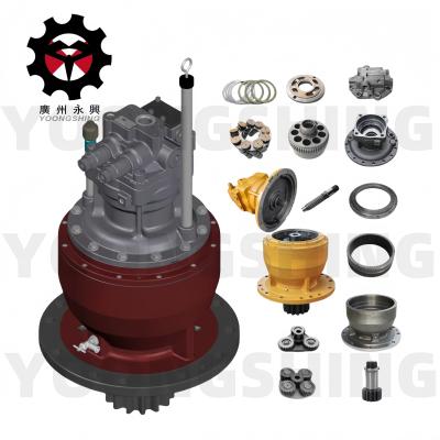 China YS Excavator Swing Motor Ass'y Transmission Swivel Gearbox With Motor Hydraulic Pump for Digger Slewing Device Swing Drive for sale