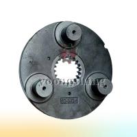 China Construction Machinery Excavator Parts Carrier Roller Excavator Gear Parts for SUMITOMO SH200A3 for sale