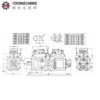 China K3V112DT K3V63DT K3V140DT K3V180DT K3V112DTP K3V180DTP K3V180DTH Hydraulic Pumps for Excavator Spare Parts for sale