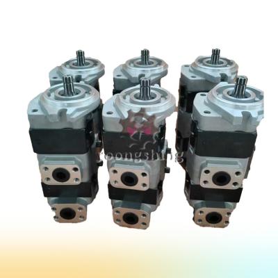 China Yoongshing Excavator Parts Main Pump Pilot Pump 23A-60-11102 for Motor Grader GD511A-1Hydraulic Gear Pump for sale