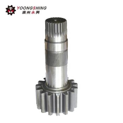 China HD450 HD400 HD512 HD510 HD513 Swing Pinion Shaft Swing Motor Reduction Gear Box  Excavator Spare Parts for sale