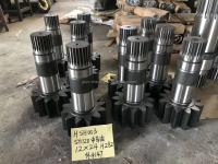 China R335-7 Swing Shaft Pinion Swing Motor Reduction Gear Box Final Drive Device for hyundai Excavator Spare Parts for sale