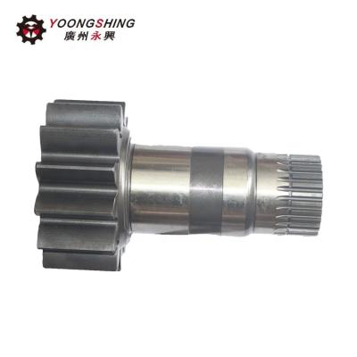 China SK100-3 SK120-3-5 Swing Shaft Motor Reduction Gear Box Final Drive Device  Shaft Pinion Excavator Spare Parts for sale