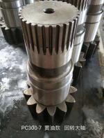 China 207-26-71160 PC300-7 PC300-8 PC350-7 PC360-7 PC300-6 Swing Shaft Pinion for Swing Gear Box 207-30-74120 for sale