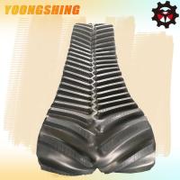 China YOONGSHING Automation Excavator Undercarriage Part Rubber Track for sale