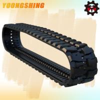 China YOONGSHING Automation Excavator Undercarriage Part Rubber Track for sale