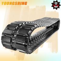 China YOONGSHING Automation Excavator Undercarriage Part Rubber Track for sale