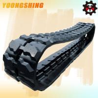 China YOONGSHING Automation Excavator Undercarriage Part Rubber Track for sale