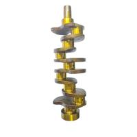 China Steel Engine Crankshaft with Forced Lubrication for Excavators Compliant with Euro 5 Standards for sale
