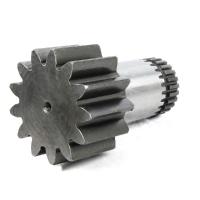 China Crawler Excavator Spare Parts DX380 Swing Shaft Pinion for Swing Gearbox Swing Drive 130712-00663 for sale
