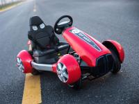 China Electric Kids Go Kart Ride On Car with Remote Control 550 Motor 30kg Max Load for Ages 3-12 for sale