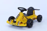China Electric Kids Ride On Go Kart Car Toy Battery Powered 390 Motor 25kg Max Load for sale