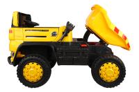 China 12V 7A Battery Kids Remote Control Construction Truck Ride On Toy with Bluetooth Music and LED Lights for sale