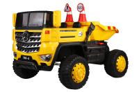 China 12V 7A Battery Kids Remote Control Construction Truck Ride On Toy with Bluetooth Music and LED Lights for sale