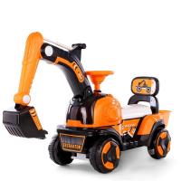 China Children Electric Excavator Ride On Car 6.1kg 4 Wheels with Lights Music for Kids 2-7 Years for sale