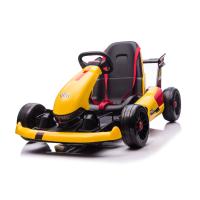 China Plastic Electric High Speed Go Kart for Kids 12V 24V Battery Ride On Car 116x74x57.5cm for sale