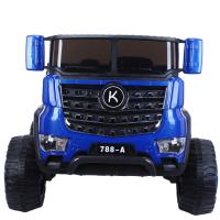 China 12V Electric Construction Truck Ride On Toy with Remote Control and Tipping Bucket for Kids for sale