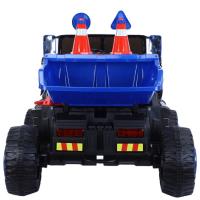 China 12V Electric Construction Truck Ride On Toy with Remote Control and Tipping Bucket for Kids for sale