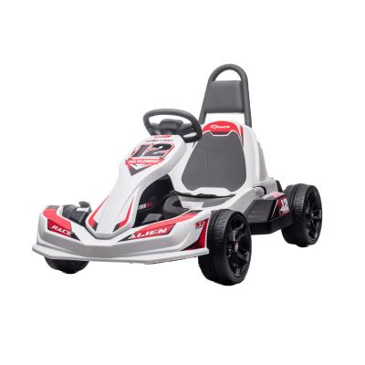 China Plastic Battery Ride On Electric Karting Car for Kids 3-8 Years 106x62x65cm for sale