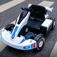China 12V Electric Remote Control Ride On Kart for Kids 3-12 Years Dual 550 Motor PP Plastic for sale