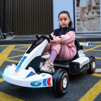 China 12V Electric Remote Control Ride On Kart for Kids 3-12 Years Dual 550 Motor PP Plastic for sale