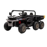 China Children Ride On Car 6 Wheel Off Road Truck 555 Motor 12V7A Battery 138.5cm Carton for sale
