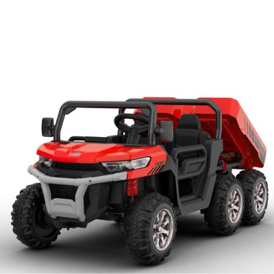 China 6 Wheel Kids Electric Ride On Car with 2.4G Remote Control Music Lights for 3+ Years for sale