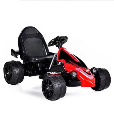 China Kids Ride On Car 4 Wheels Remote Control Pedal Go Kart 106x70x65cm 6V Battery for sale