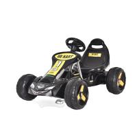 China Electric Music Baby Ride On Go Cart Car for Kids with Pedal 6V 4.5AH Battery 25W Motor for sale