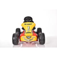 China Electric Music Baby Ride On Go Cart Car for Kids with Pedal 6V 4.5AH Battery 25W Motor for sale