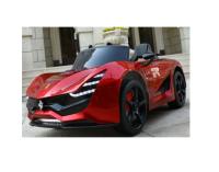 China 12V Kids Electric Ride On Car with Two Open Doors Brown for Ages 3-8 for sale