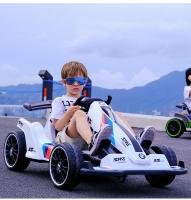 China 12V Electric Ride On Go-Kart Car for Kids with Remote Control 2.4G Bluetooth 122x72x52cm for sale